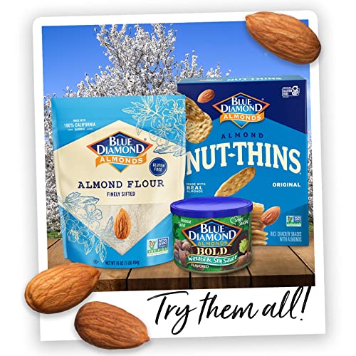 Blue Diamond Almonds Whole Natural Raw Snack Nuts, 25 Oz Resealable Bag (Pack of 1)