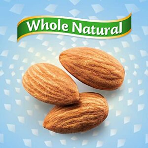 Blue Diamond Almonds Whole Natural Raw Snack Nuts, 25 Oz Resealable Bag (Pack of 1)