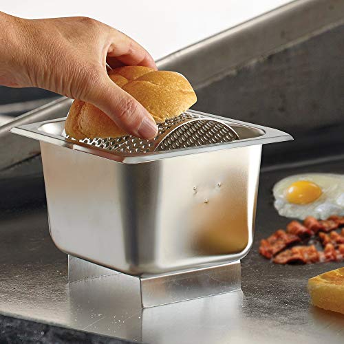 Chef Master 90021 Butter Wheel | Stainless Steel Butter Spreader Wheel | Spreads Butter Evenly | Stainless Steel Butter Roller | Holds 3 Sticks of Butter