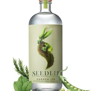 Seedlip Garden 108 - Non-alcoholic Spirit | Calorie Free, Sugar Free | Non-alcoholic Cocktails | 23.7fl oz (700ml)