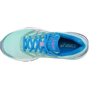 ASICS Women's Gel-Cumulus 18 Running Shoe, Aqua Splash/White/Pink Glow, 5.5 M US