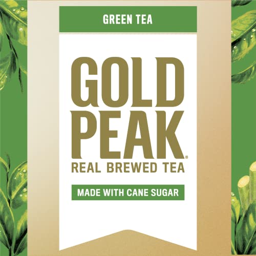 Gold Peak Sweetened Green Iced Tea Drink, 16.9 fl oz, 6 Pack