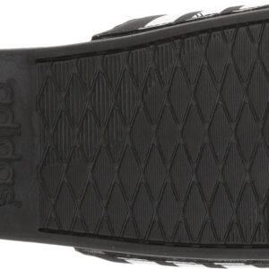 adidas Men's Adilette Comfort Slides Sandals, Core Black, 11