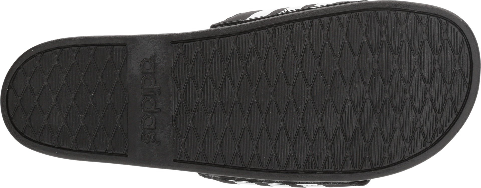 adidas Men's Adilette Comfort Slides Sandals, Core Black, 11