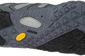 Vibram Women's V Trail Runner, Grey/Black/Orange, 6-6.5