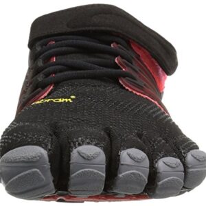 Vibram Women's V-Train Cross-Trainer Shoe, Black/Coral/Grey, 36 EU/6 M US