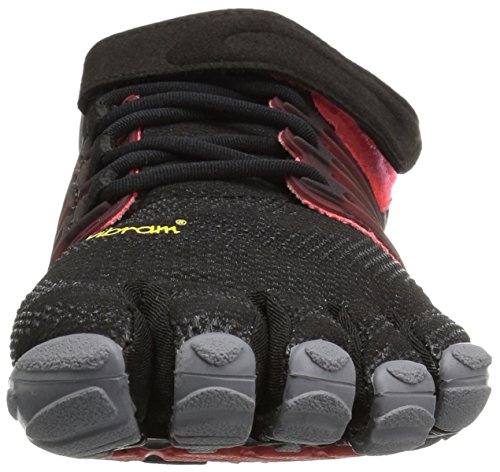 Vibram Women's V-Train Cross-Trainer Shoe, Black/Coral/Grey, 36 EU/6 M US