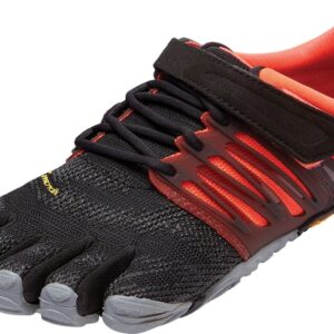 Vibram Women's V-Train Cross-Trainer Shoe, Black/Coral/Grey, 37 EU/6.5 M US