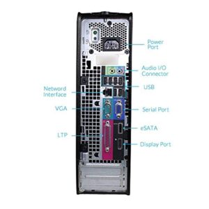 Dell Optiplex Desktop 2.93 GHz Intel Core 2 Duo Processor, New 8GB RAM DDR2, 250GB , Windows 10 Professional x64, 19in LCD Monitor (brands vary) - (Renewed)