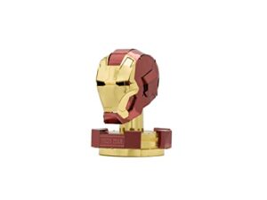 metal earth marvel iron man helmet 3d metal model kit fascinations