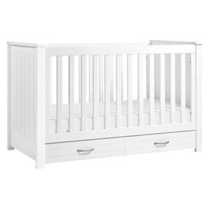 davinci asher 3-in-1 convertible crib in white, greenguard gold certified