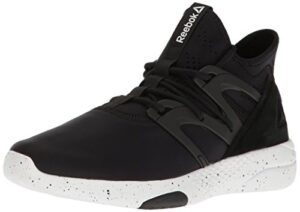 reebok women's hayasu dance shoe, black/white, 6 m us