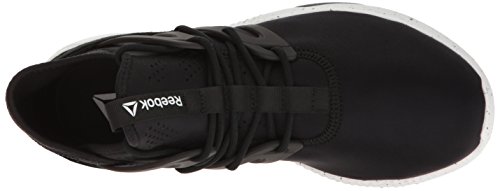 Reebok Women's Hayasu Dance Shoe, Black/White, 6 M US