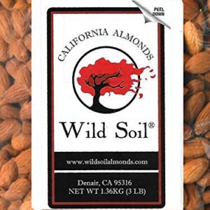 Wild Soil Beyond Almonds, Unflavored– 20% Higher Protein Than Other Almonds, Distinct and Superior to Organic, Raw