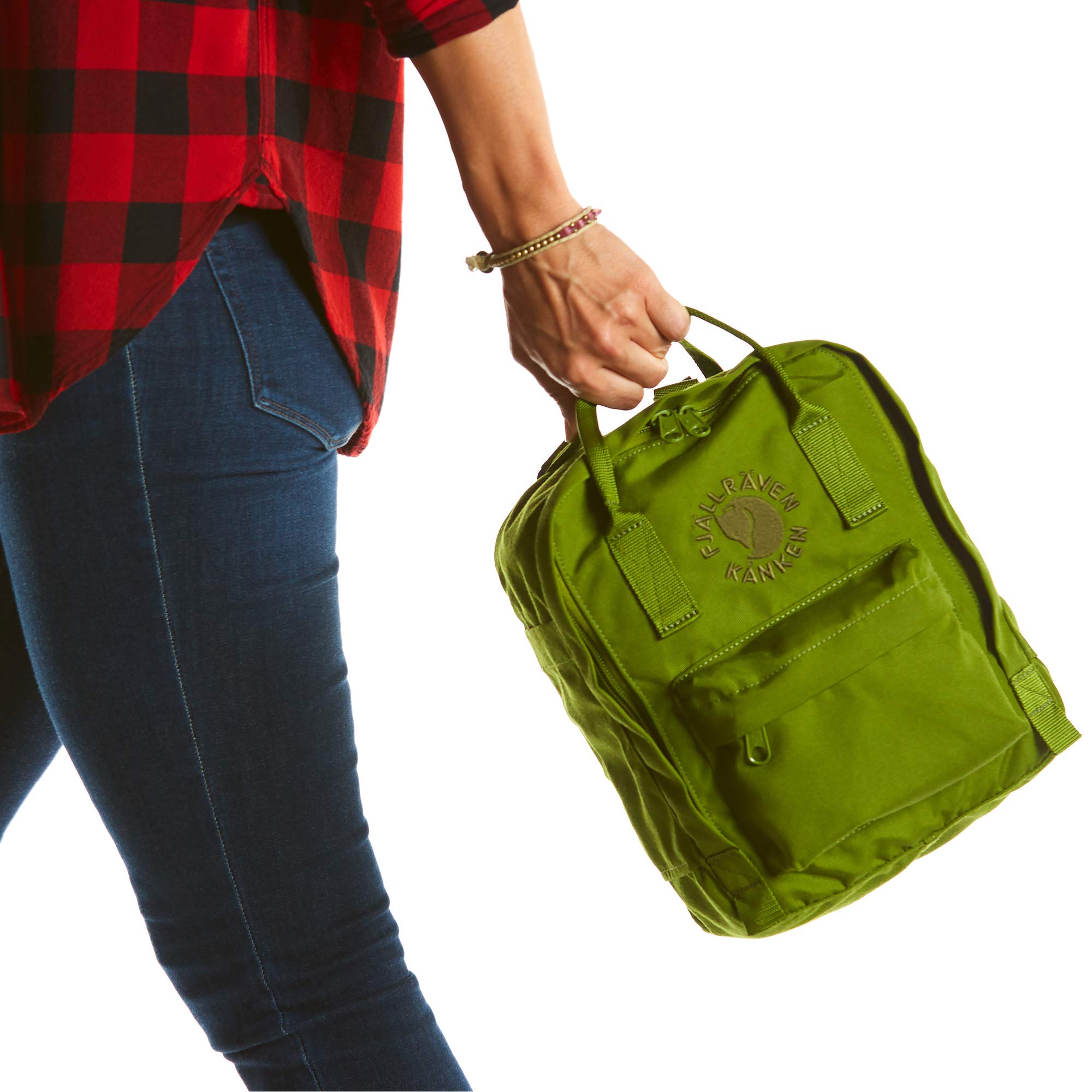 Fjällräven Re-Kånken Mini Dark Olive One Size