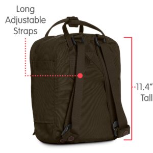 Fjällräven Re-Kånken Mini Dark Olive One Size