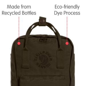 Fjällräven Re-Kånken Mini Dark Olive One Size