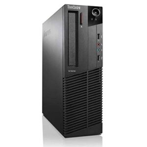 lenovo thinkcentre m71e sff desktop pc - intel core i3-2100 3.1ghz 8gb 250gb windows 10 professional (renewed)