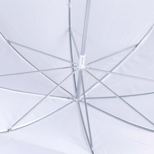 Neewer® 2 Pack 33"/84cm White Translucent Soft Umbrella for Photo and Video Studio Shooting