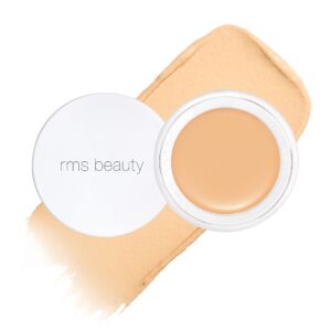 rms beauty “un” cover-up concealer - organic cream concealer & foundation, hydrating face makeup for healthy looking skin - no.22 (0.2 ounce)