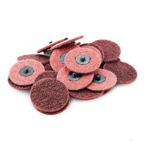 bha surface conditioning quick change discs, 3" red (medium) prep pad - 25 pack