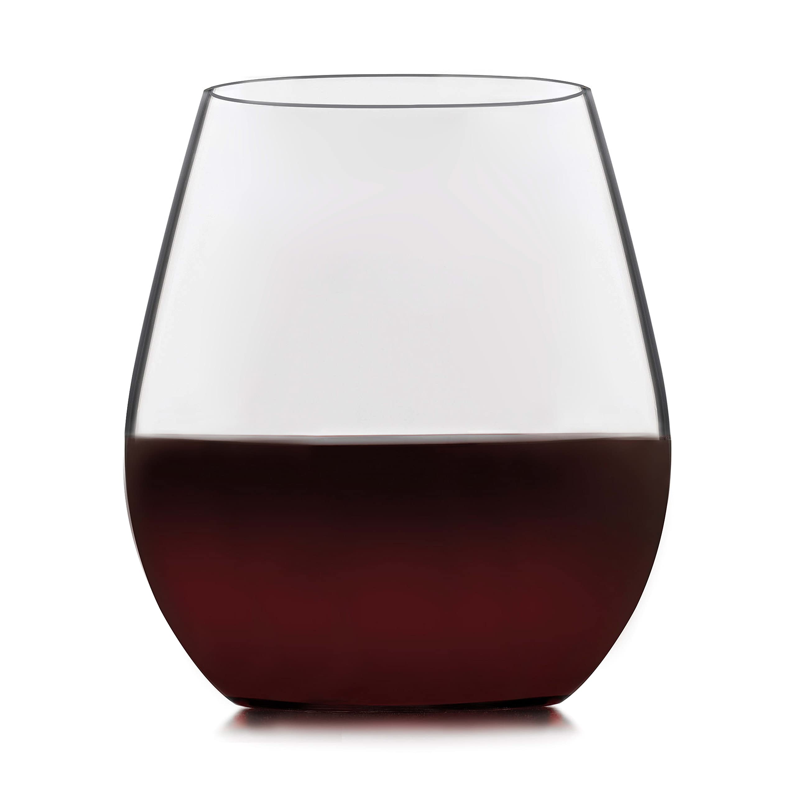 Libbey Signature Kentfield Stemless Red Wine Glasses, 18-ounce, Set of 4