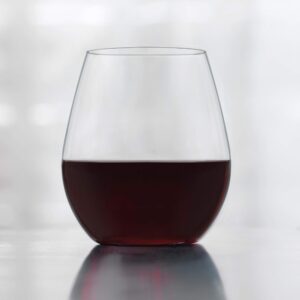 Libbey Signature Kentfield Stemless Red Wine Glasses, 18-ounce, Set of 4