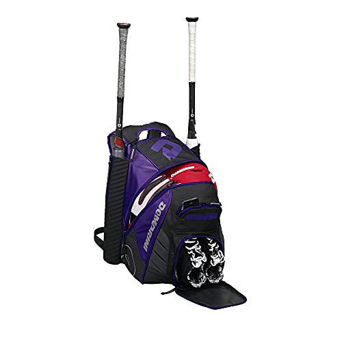 DeMarini Voodoo Rebirth Baseball Backpack - Purple