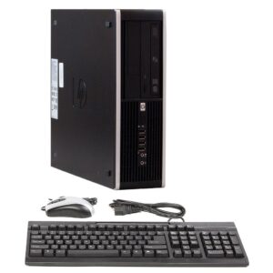 hp elite 6000 sff desktop pc - intel core2duo 3.0ghz 8gb 250gb dvd windows 10 pro (renewed)