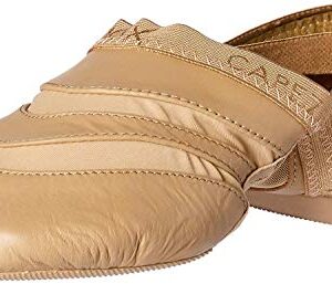 Capezio Women's Freeform Jazz Shoe, Caramel, 13.5 Wide