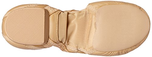 Capezio Women's Freeform Jazz Shoe, Caramel, 13.5 Wide