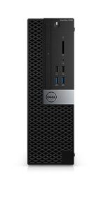 dell hnhkx optiplex 7040 sff small desktop (intel core i7-6700, 16gb 2133mhz ddr4 ram, 256g ssd, windows 10 pro, black)