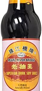 Pearl River Bridge Superior Dark Soy Sauce, Plastic Bottles, 16.9 oz