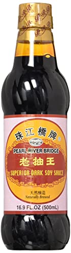 Pearl River Bridge Superior Dark Soy Sauce, Plastic Bottles, 16.9 oz