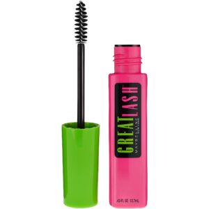 maybelline great lash mascara, very black [101], 0.43 oz (pack of 2)