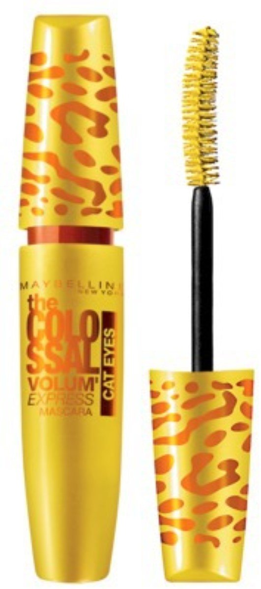 Maybelline Volum' Express The Falsies Colossal Cat Eyes Washable Mascara, Glam Black [233], 0.31 oz (Pack of 3)