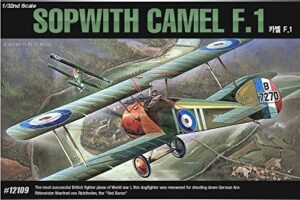 academy military plastic model kit 1/32 scale sopwith camel f.1 12109 nib /item#g839gj uy-w8ehf3163451