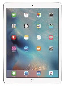 apple ipad pro 12-inch - 128gb 4g - silver (renewed)