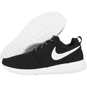 Nike Women's Roshe One Running Shoe,Black/White/Dark Grey,7.5