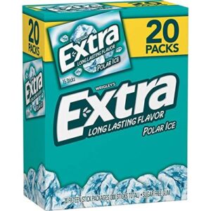 extra polar ice gum (15 per pk., 20 pk.)