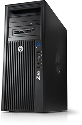 HP Z420 Workstation Computer 8 Core Intel E5 2670 up to 3.3GHz CPU 20MB Cache -64GB DDR3 ECC RAM - NEW 1TB SSD 4TB HD - Nvidia Quadro M4000 8G DDR5 - 3D Rendering and Designing (Renewed)