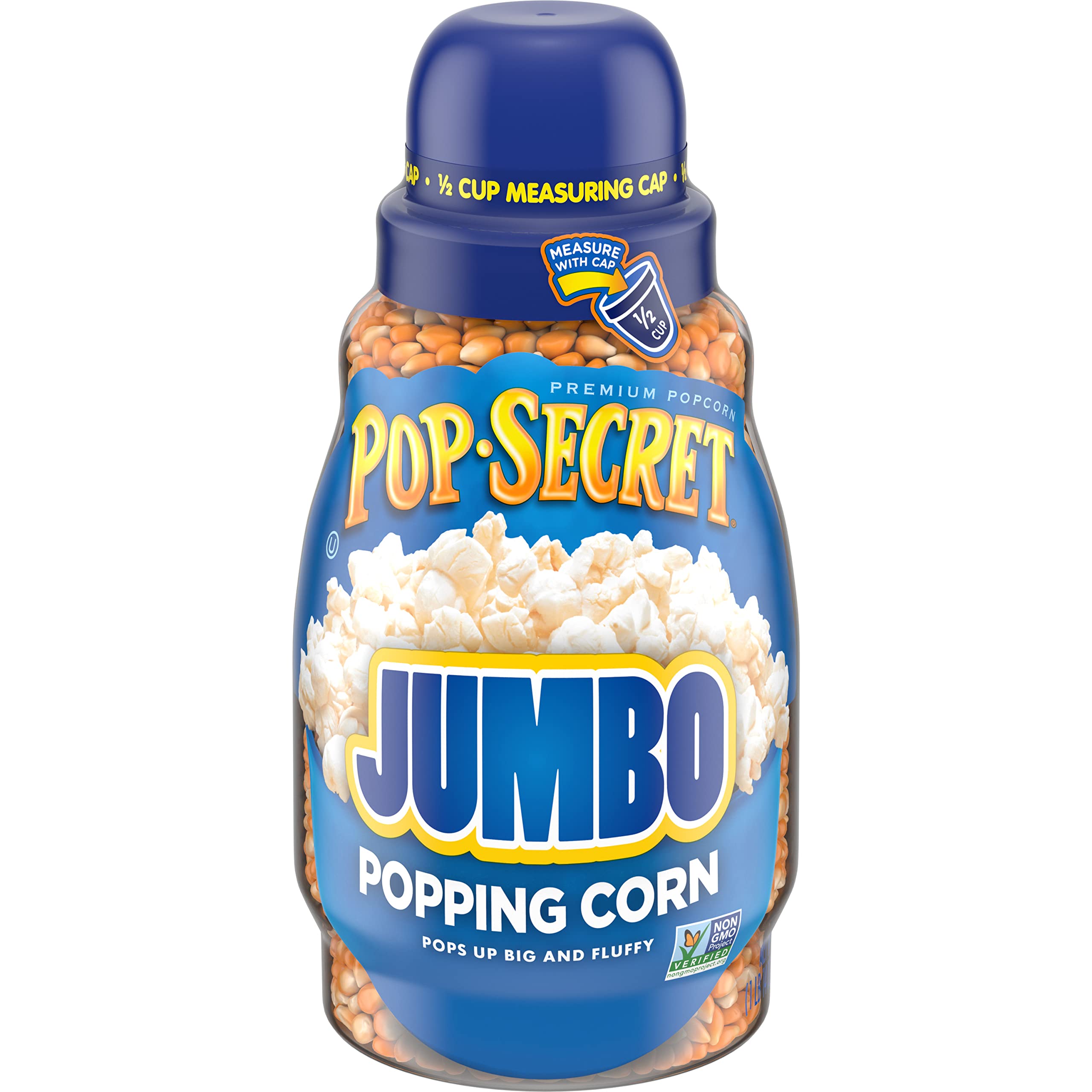 Pop Secret Jumbo Popcorn Kernels, 30 Oz Jar