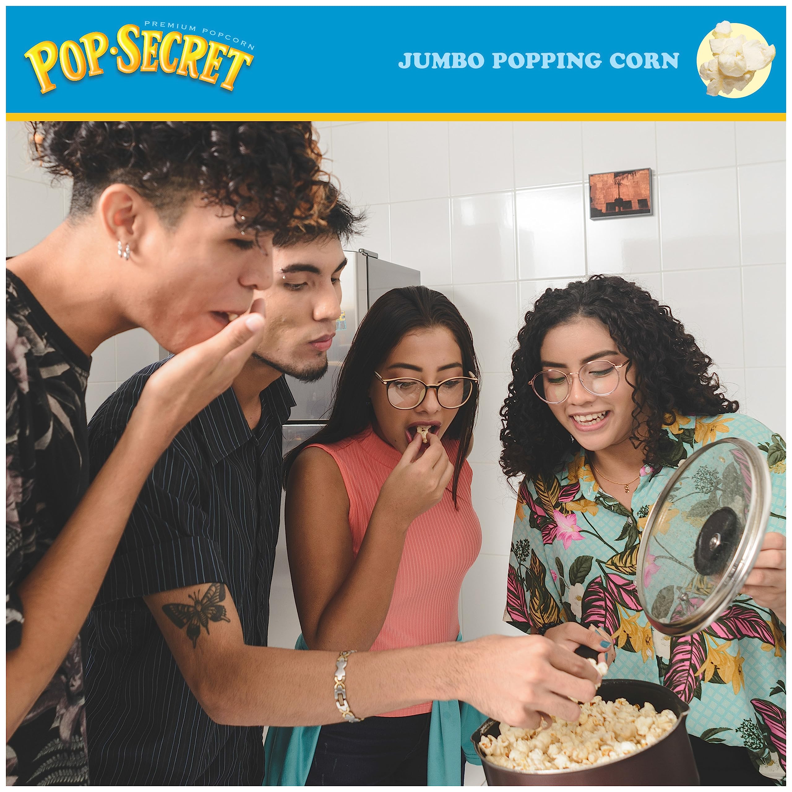 Pop Secret Jumbo Popcorn Kernels, 30 Oz Jar