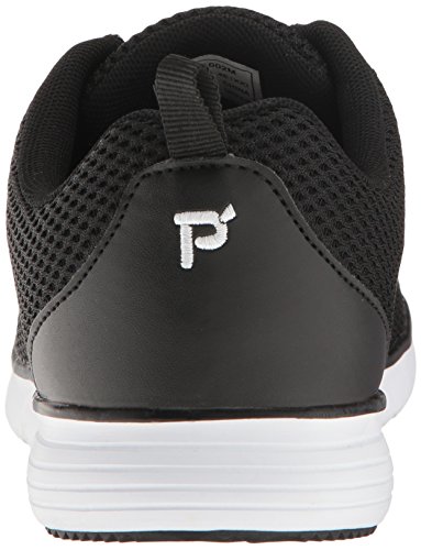 Propét Women's TravelFit Prestige Walking Shoe, Black, 10 2A US