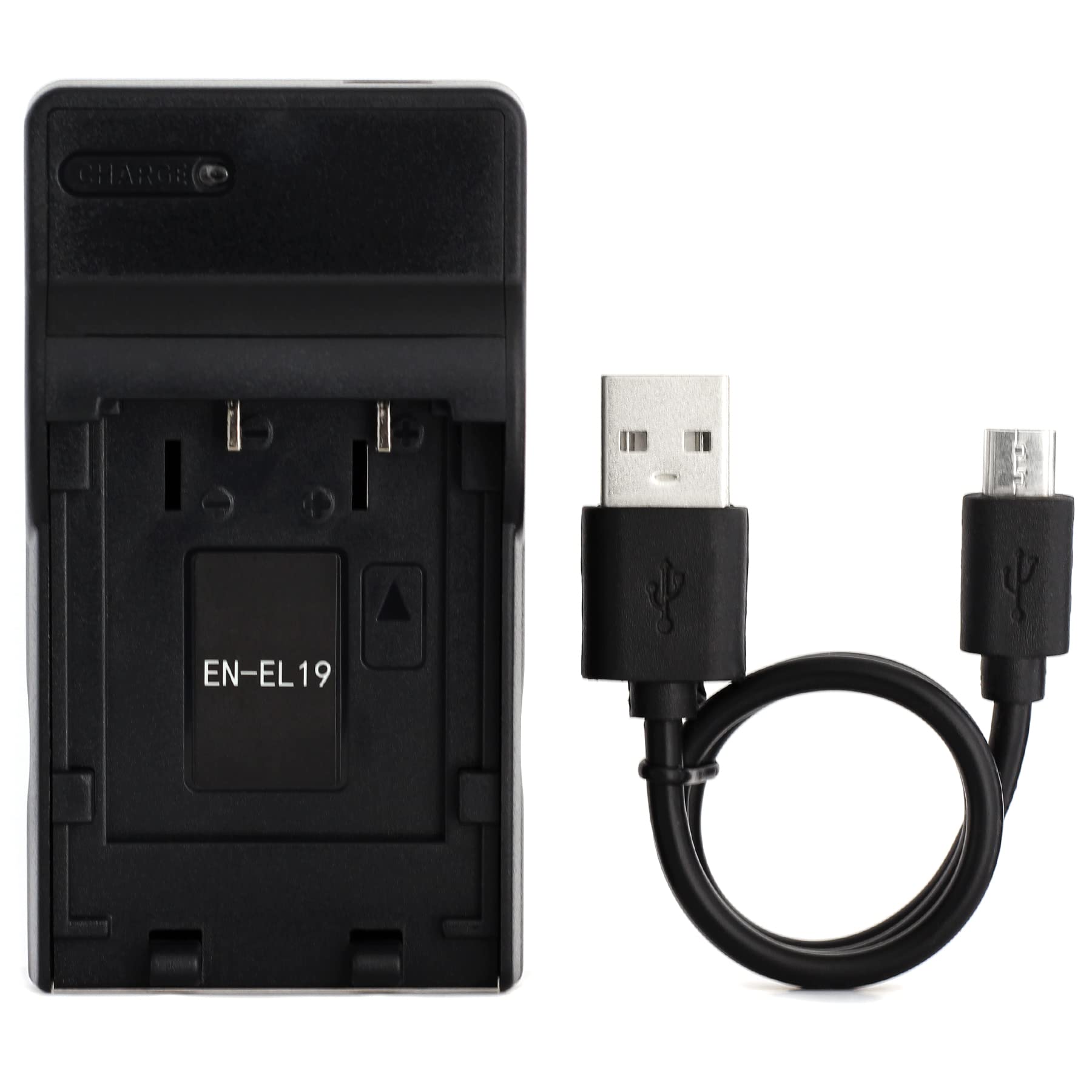 EN-EL19 USB Charger for Nikon Coolpix S33, S7000, S6900, S2800, S100, S3100, S4100, S4300, S5200, S6500 Camera and More