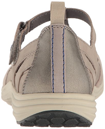 Aravon Women's Beaumont Fisherman Sandal, Stone, 7.5 Narrow