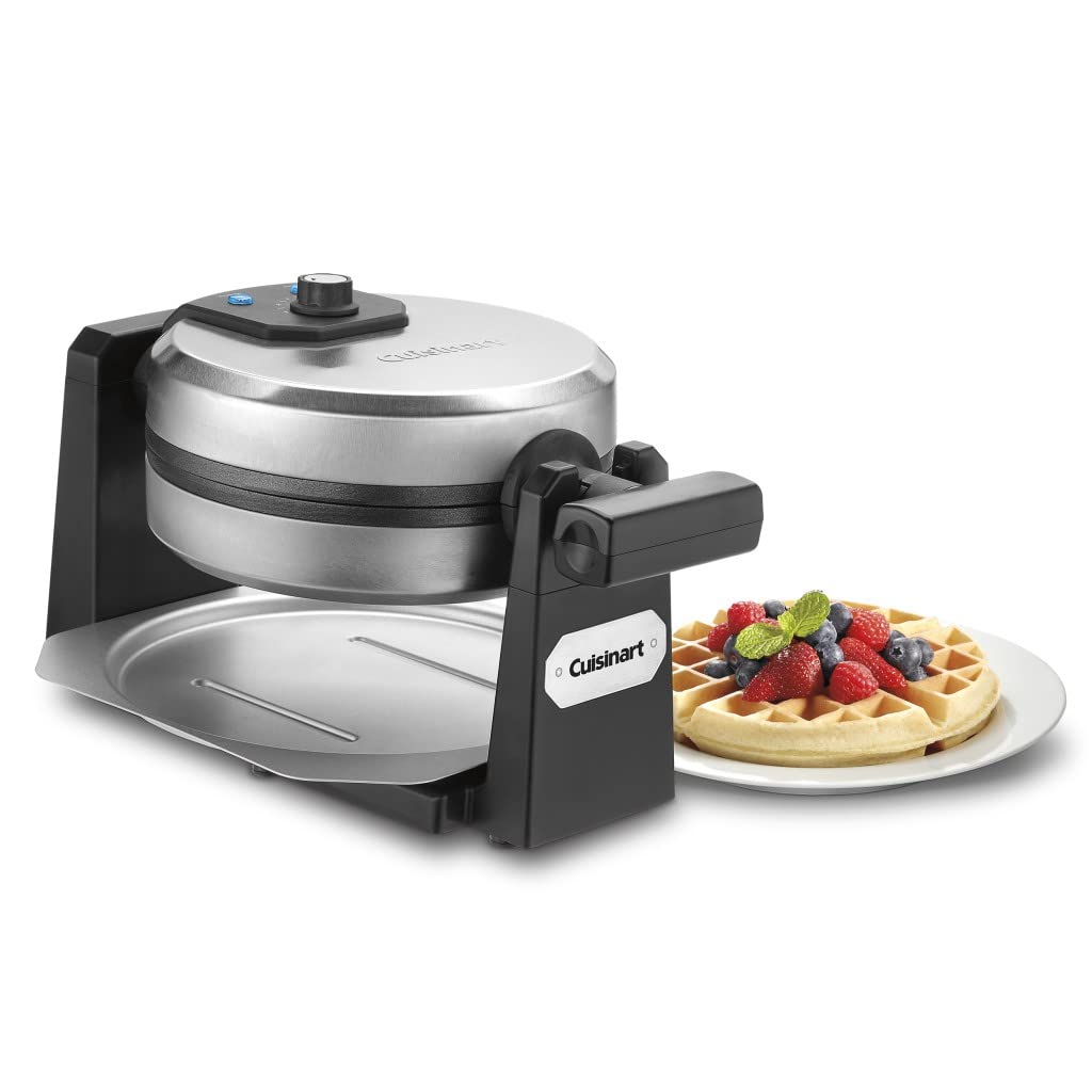 Cuisinart Maker Waffle-Iron, Single, Black/Stainless