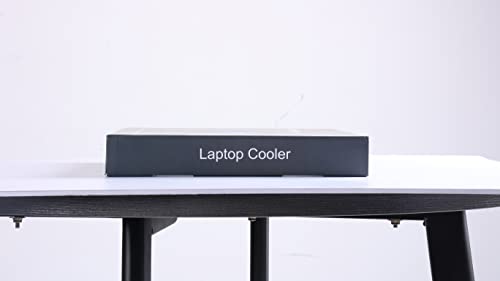 TopMate C5 12-15.6 inch Gaming Laptop Cooler Cooling Pad | 5 Quiet Fans and LCD Screen | 2500RPM Strong Wind Designed for Gamers and Office