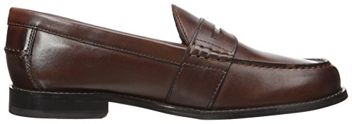 Nunn Bush Men's Noah Penny Loafer Dress Casual Slip On Shoe, Brown, 11 Wide