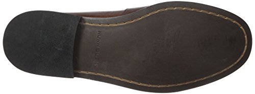 Nunn Bush Men's Noah Penny Loafer Dress Casual Slip On Shoe, Brown, 11 Wide